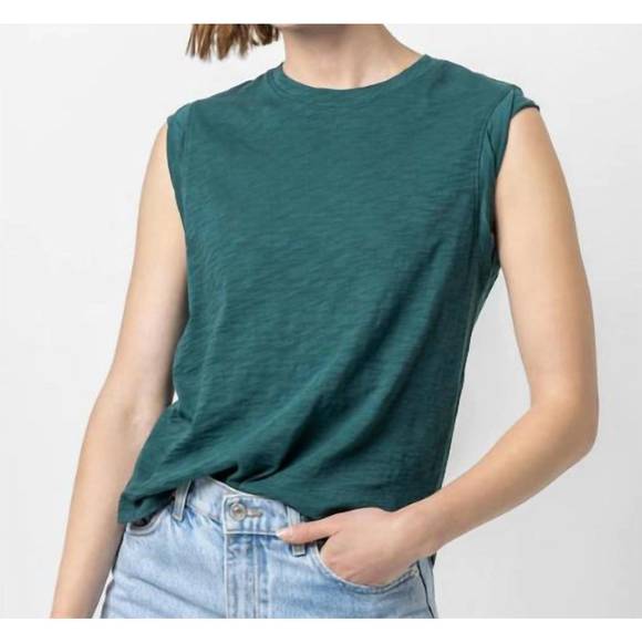 Lilla P | Tops | New Lilla P Twisted Binding Loose Knit Slub Tank In ...